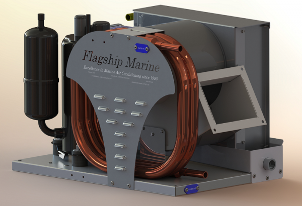16000 BTU Self-Contained Marine Air Conditioner - Flagship Marine