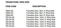 Adapters & Transition Boxes - Flagship Marine